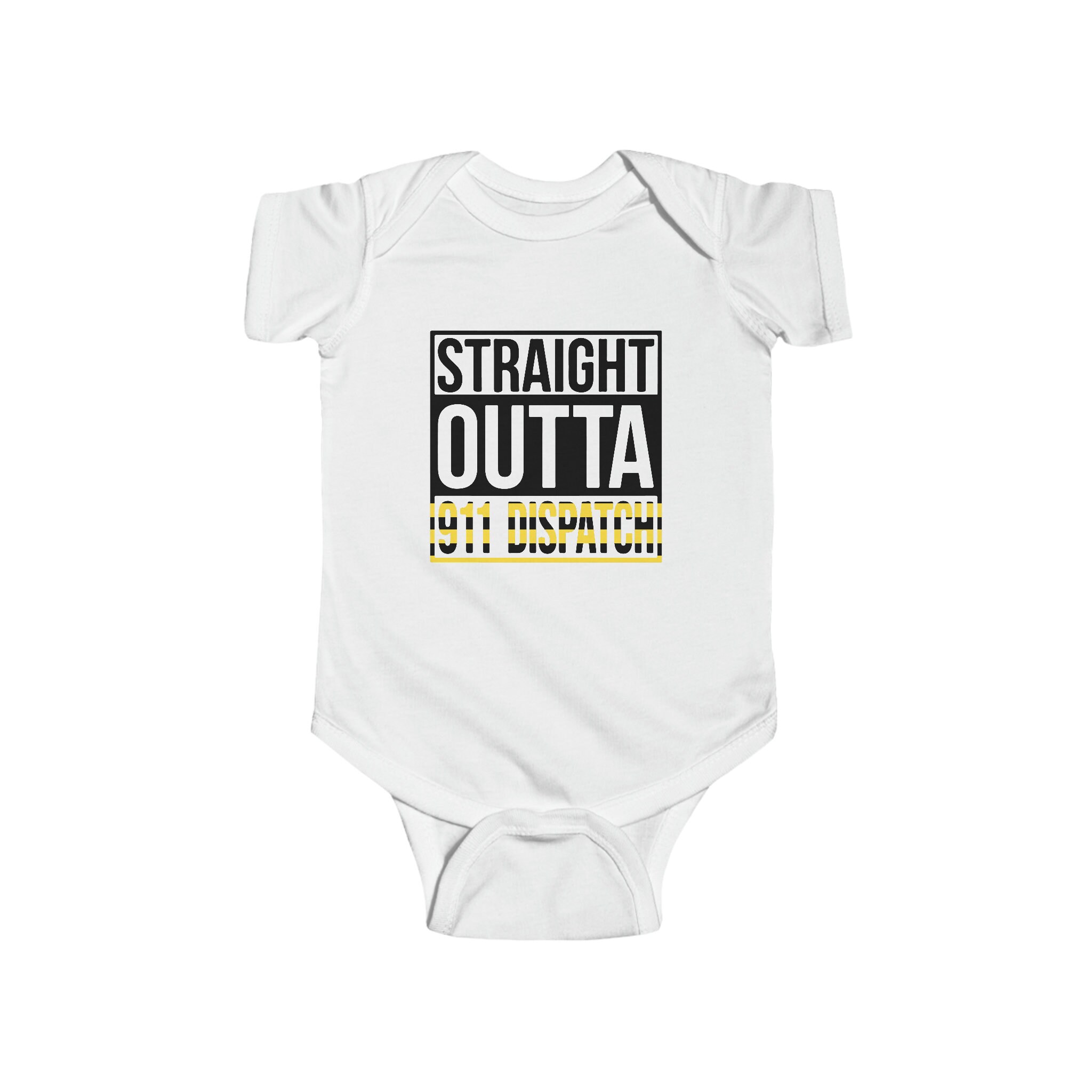 911 Dispatcher Onesie 911 Dispatcher Newborn Gift Straight Out of 911 ...