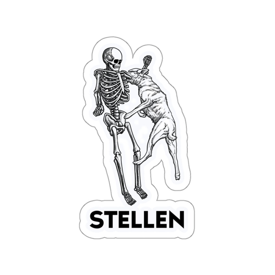 Police K9 Decoy Sticker PSA Decoy Skeleton Sticker - Etsy