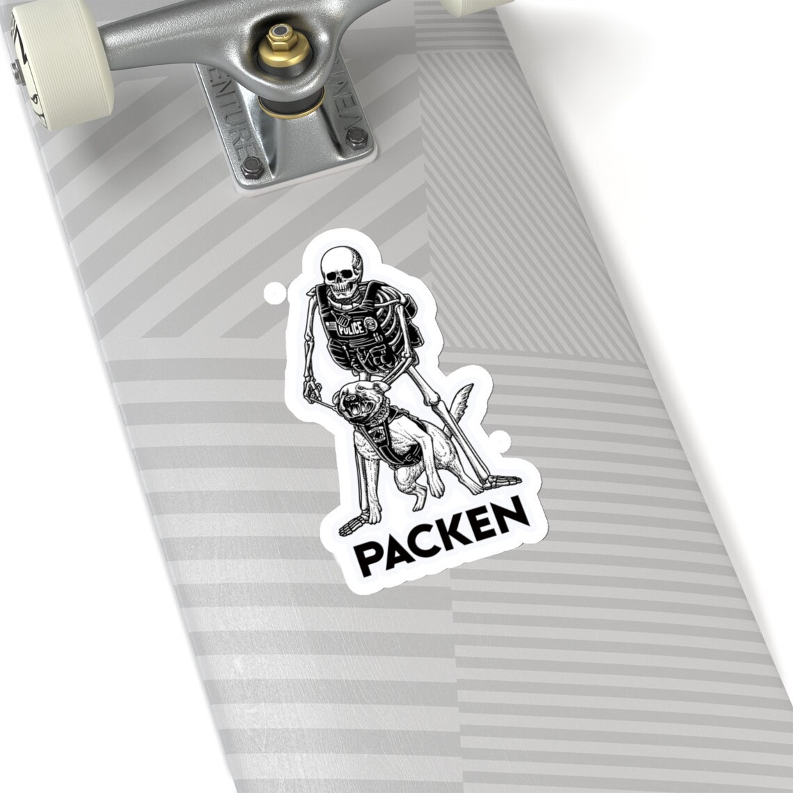 Packen Police K9 Sticker Police Dog Skeleton Sticker - Etsy
