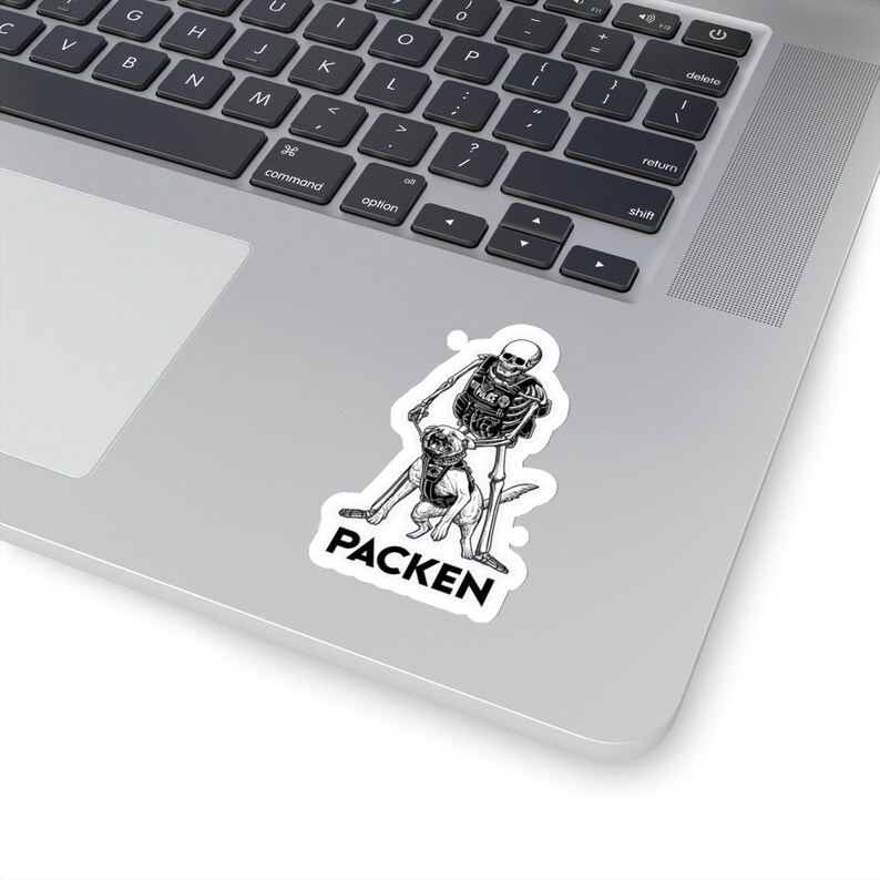 Packen Police K9 Sticker Police Dog Skeleton Sticker - Etsy