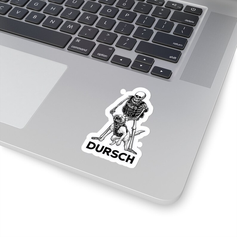 Dursch Police K9 Sticker Police Dog Skeleton Sticker - Etsy