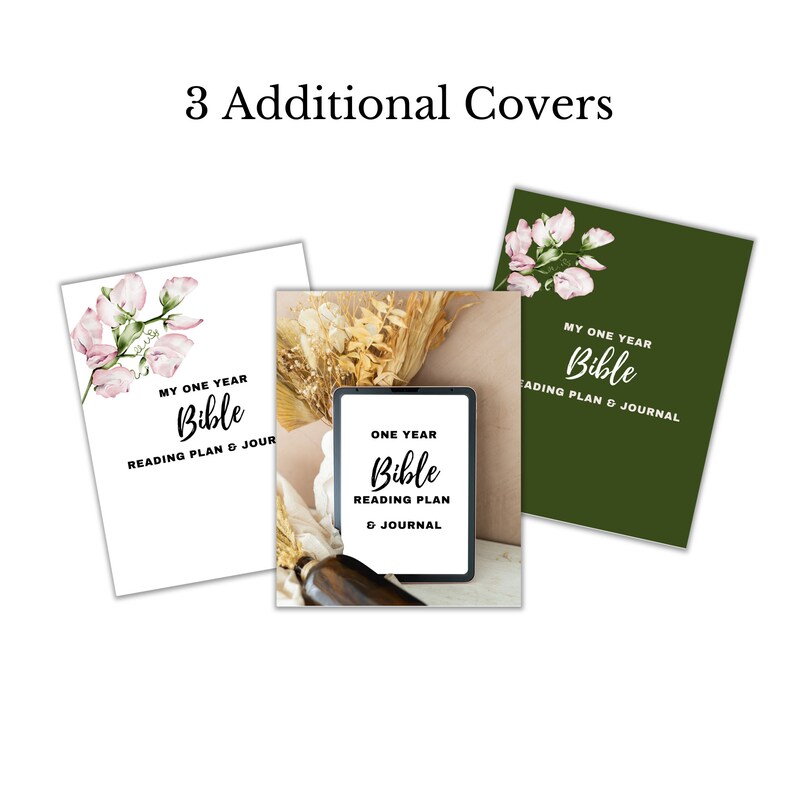 A Bible in a Year Journal Bible Tracker Start to Finish - Etsy