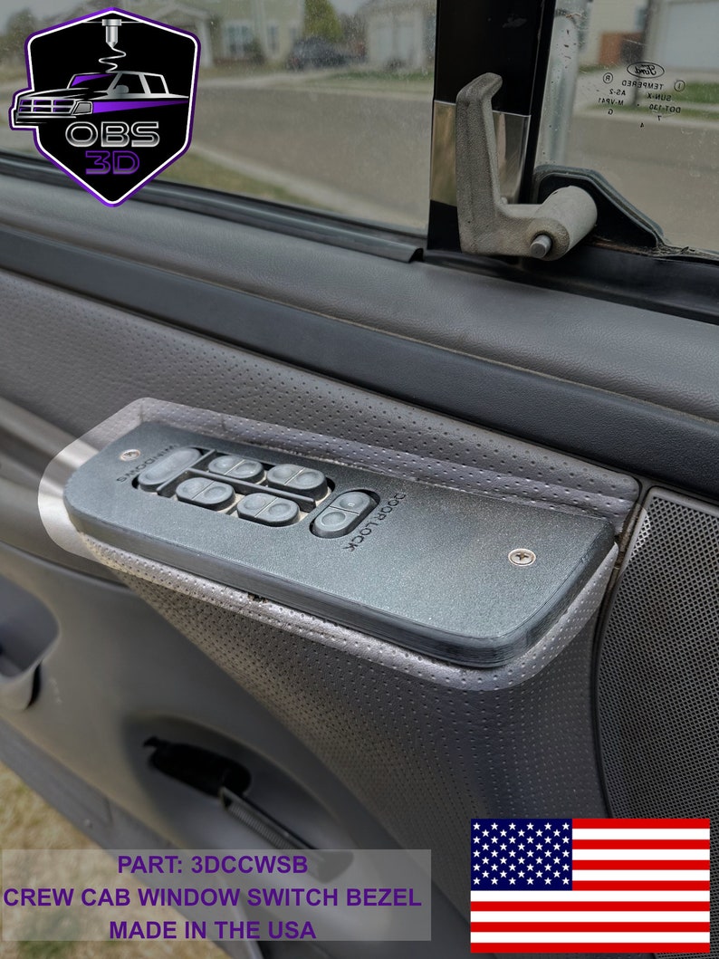 1994 - 1997 Ford Crew Cab Window Switch Panel F250 F350. 3D Printed - Etsy