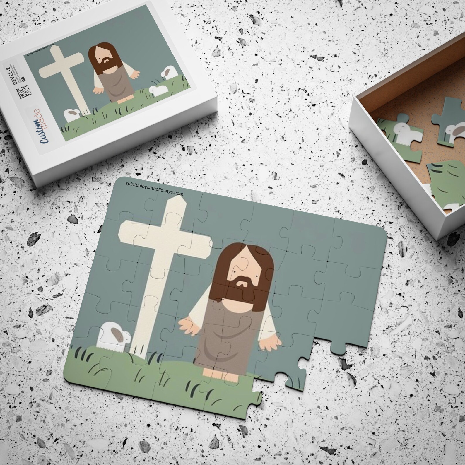 Kids' Religious Easter Puzzle, Childrens Religious Puzzle, Catholic ...