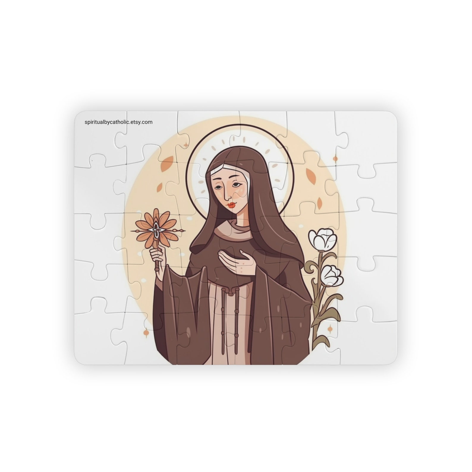 Saint Clare of Assisi Puzzle Religious, Kids Catholic Saint Puzzle ...
