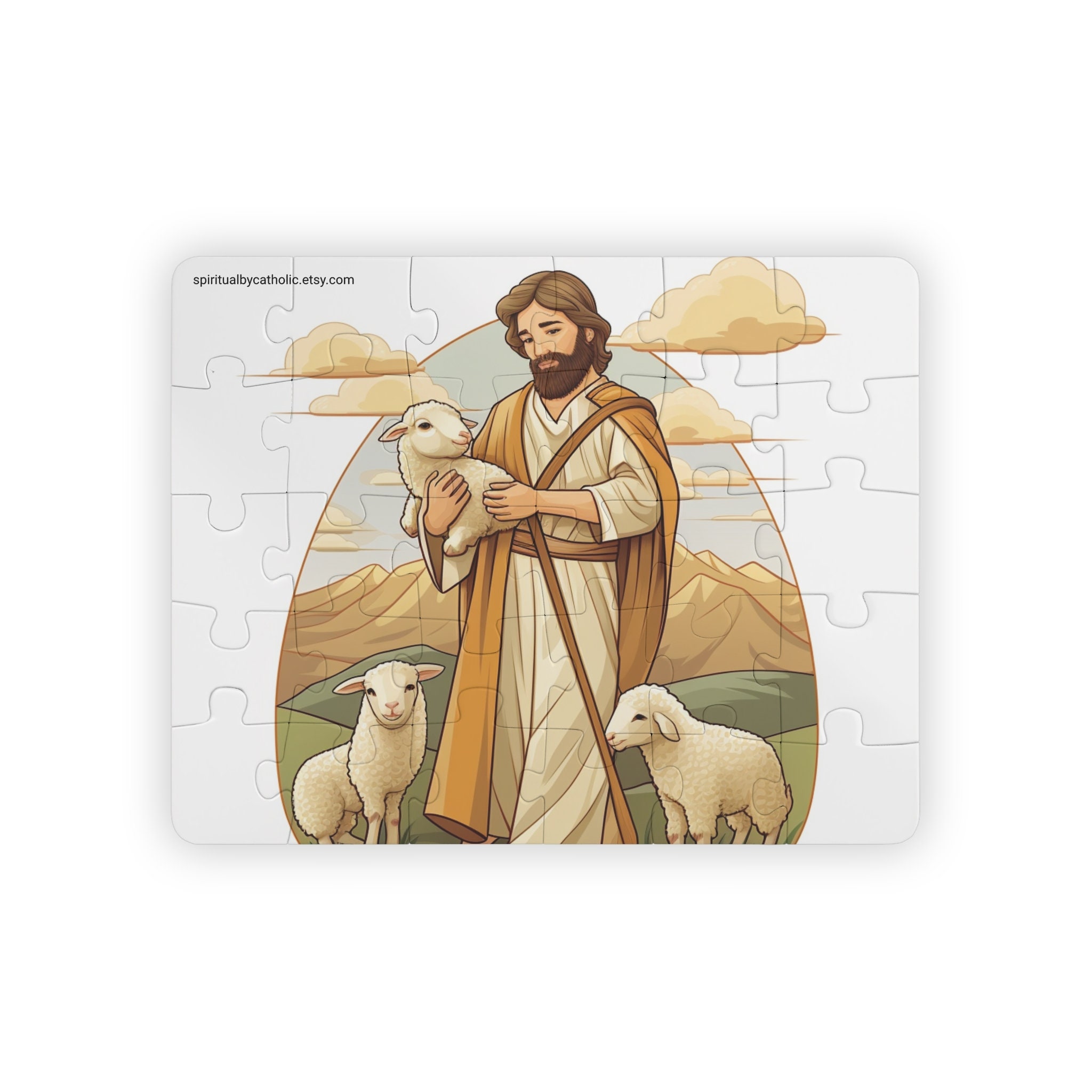 Good Shepherd Kids Puzzle, Kids Catholic Saint Puzzle, Catholic Teacher ...