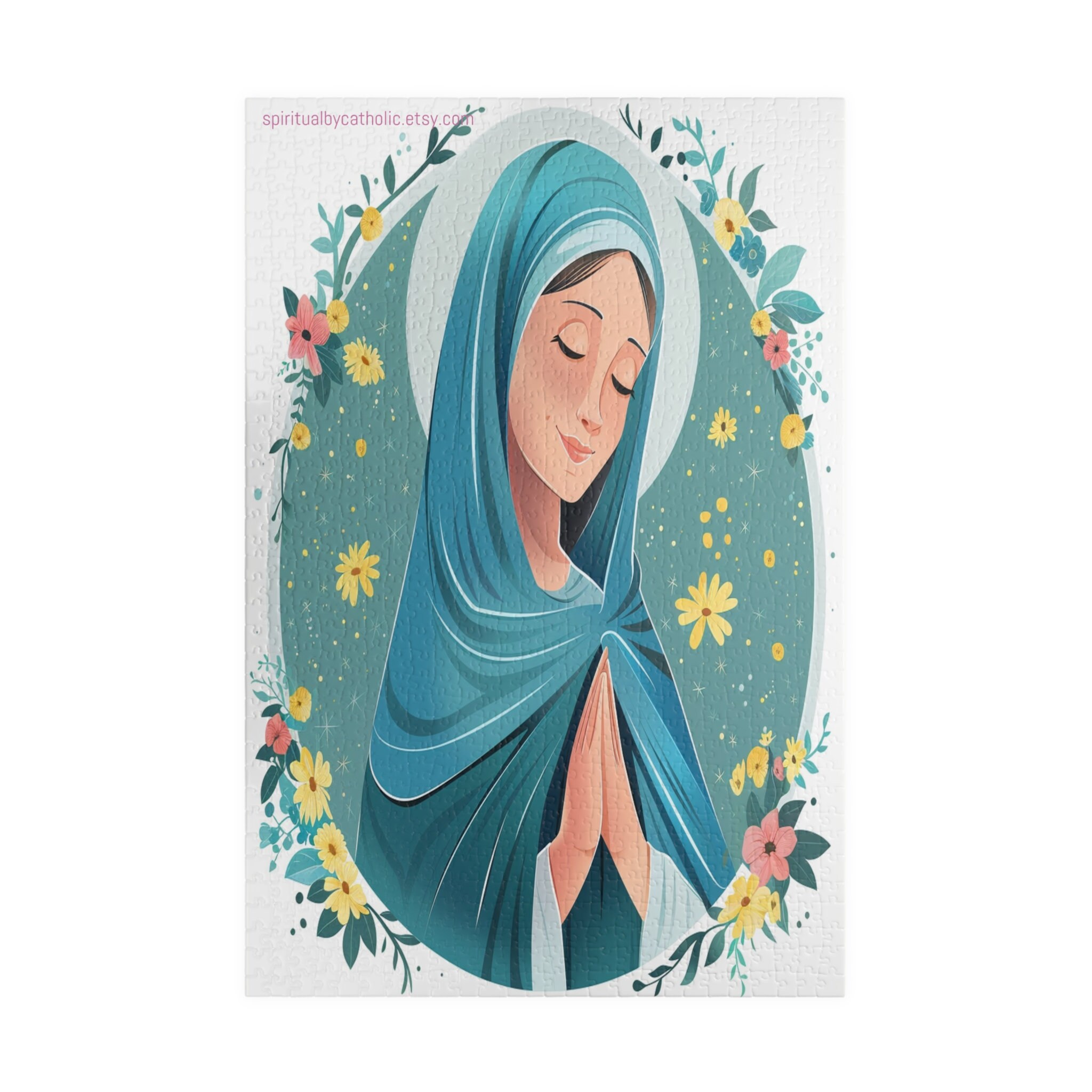 Mother Mary Puzzle, Religious Puzzle, Catholic Teacher Gift, Religious ...