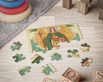 Our Lady of Lourdes Kids Puzzle, Kids Catholic Saint Puzzle, Catholic ...