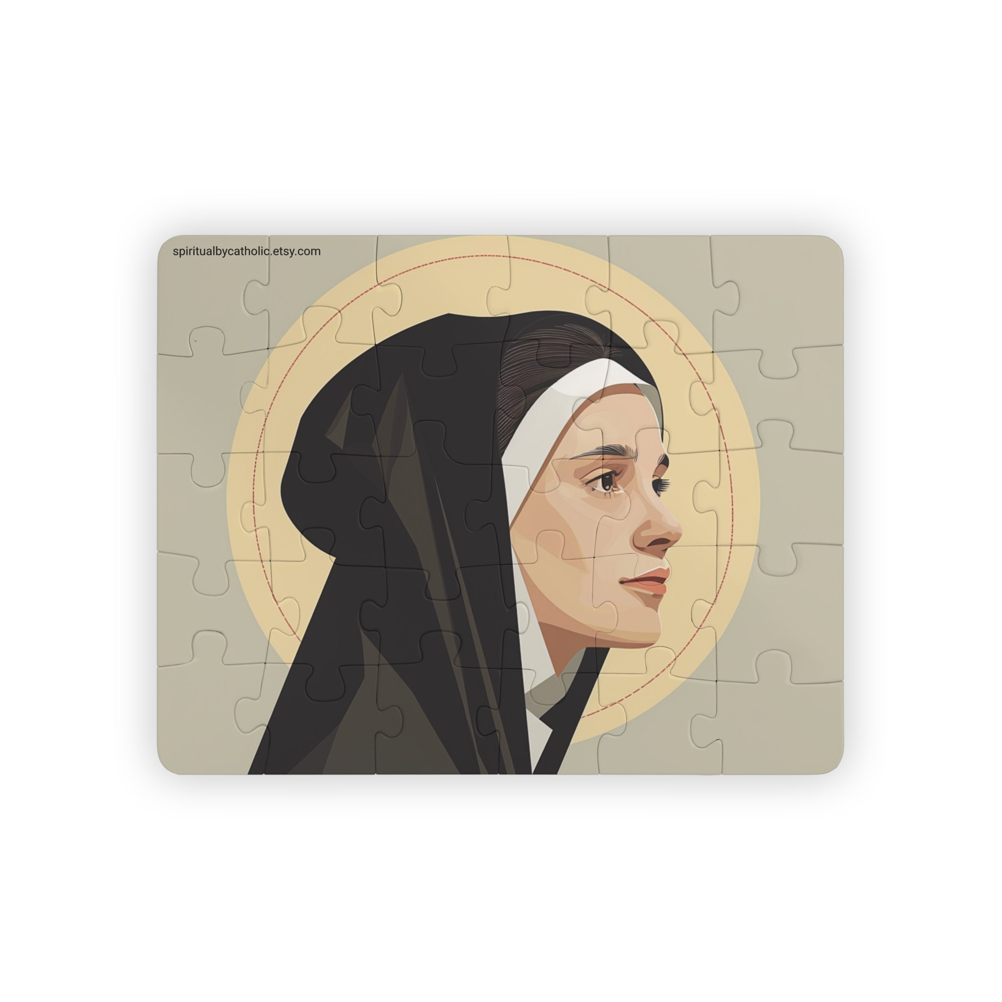 Saint Faustina Kowalska Puzzle, Kids Catholic Saint Puzzle, Catholic ...