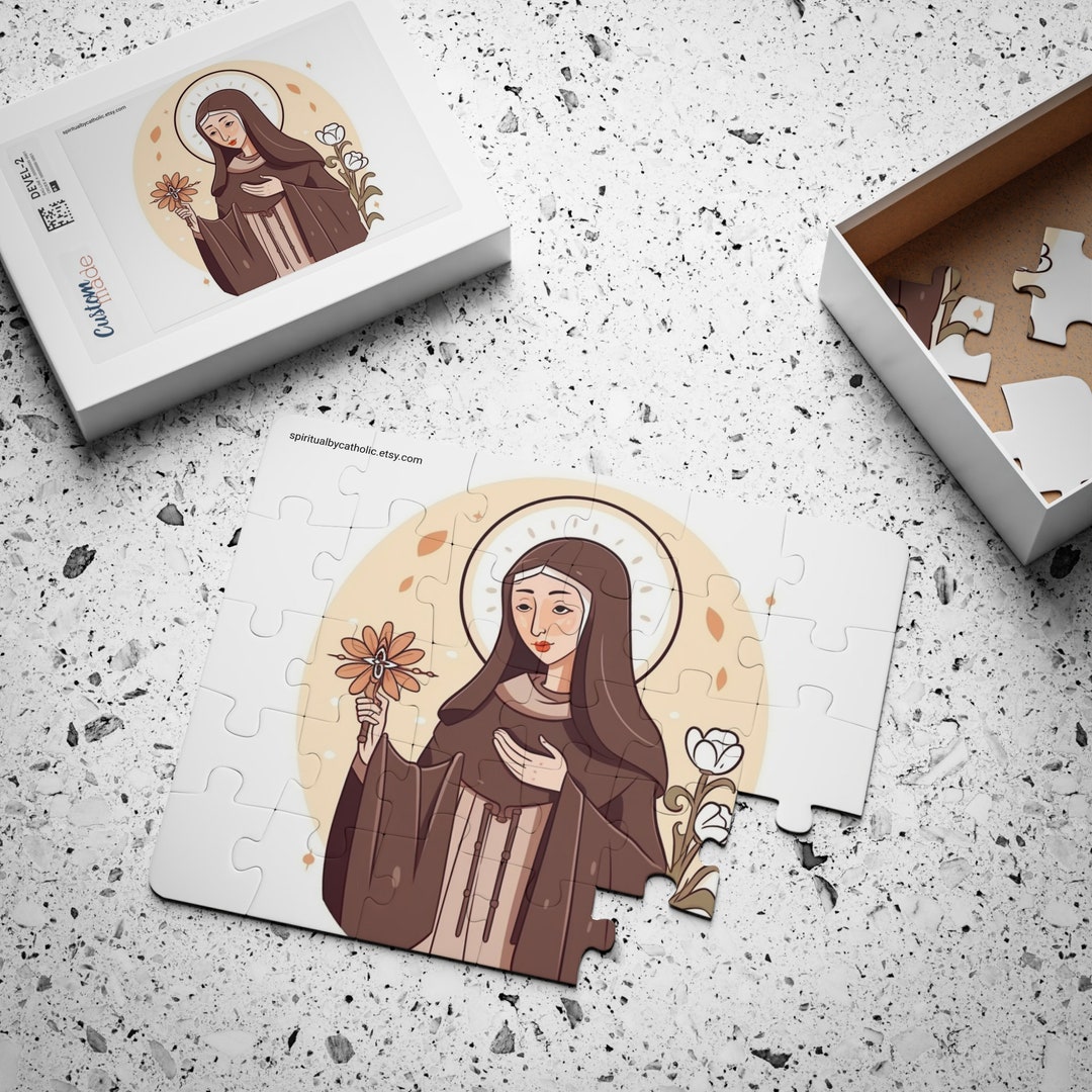 Saint Clare of Assisi Puzzle Religious, Kids Catholic Saint Puzzle ...