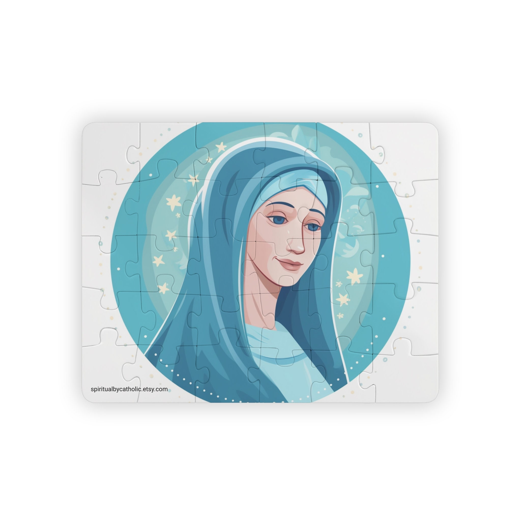 Kids Mother Mary Puzzle, Childrens Religious Puzzle, Catholic Teacher ...