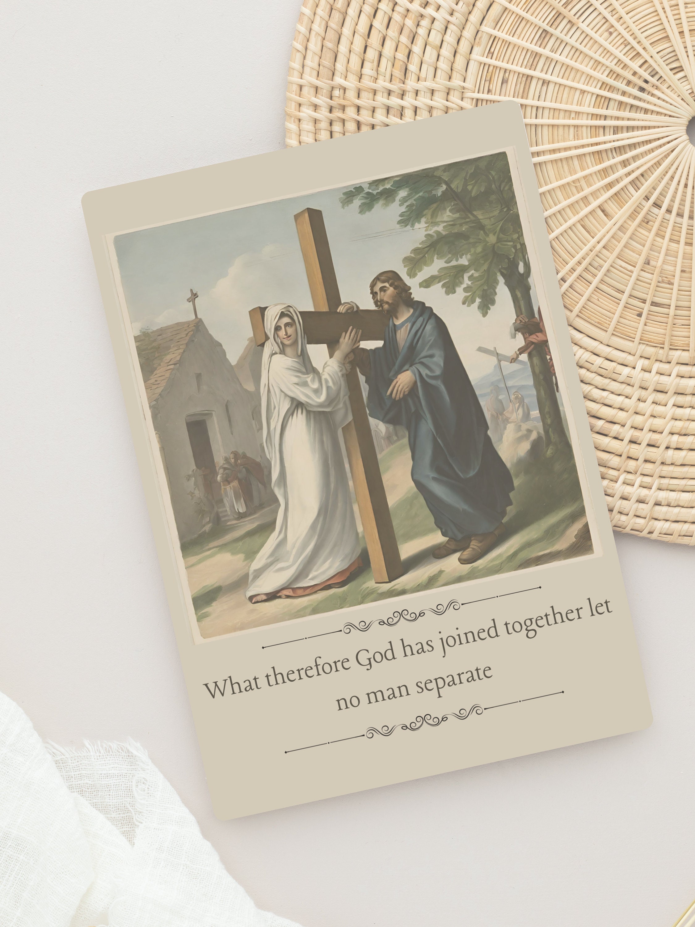 Catholic Wedding Prayer Card Customizable - Etsy