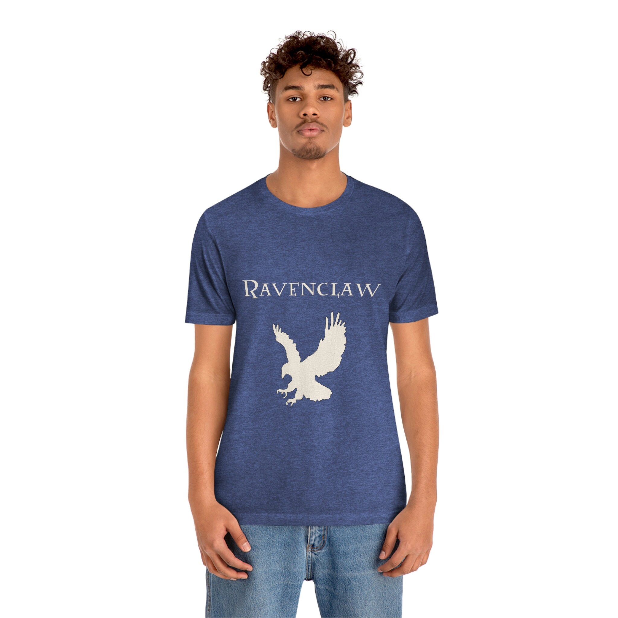 Ravenclaw Eagle Hogwarts Bellacanvas Royal Blue Heather Unisex Jersey ...