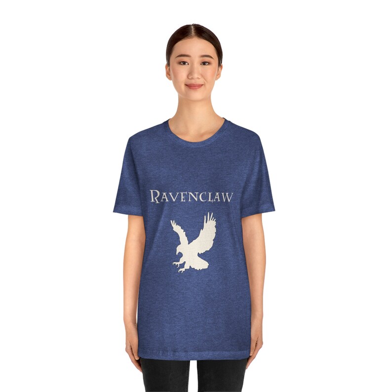 Ravenclaw Eagle Hogwarts Bellacanvas Royal Blue Heather Unisex Jersey ...