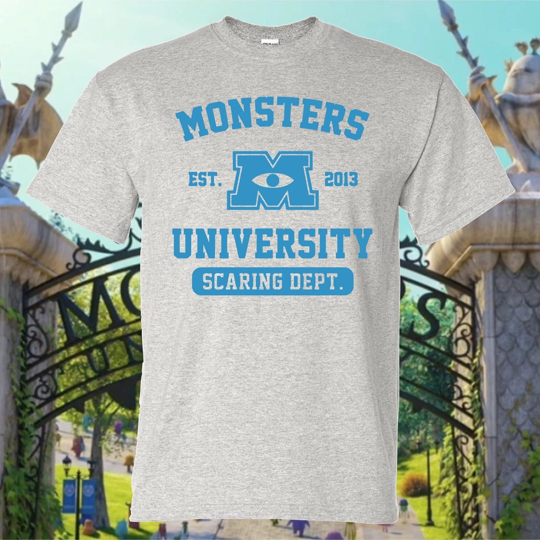 Monsters University Scaring Dept. Disney Mike Sulley - Etsy