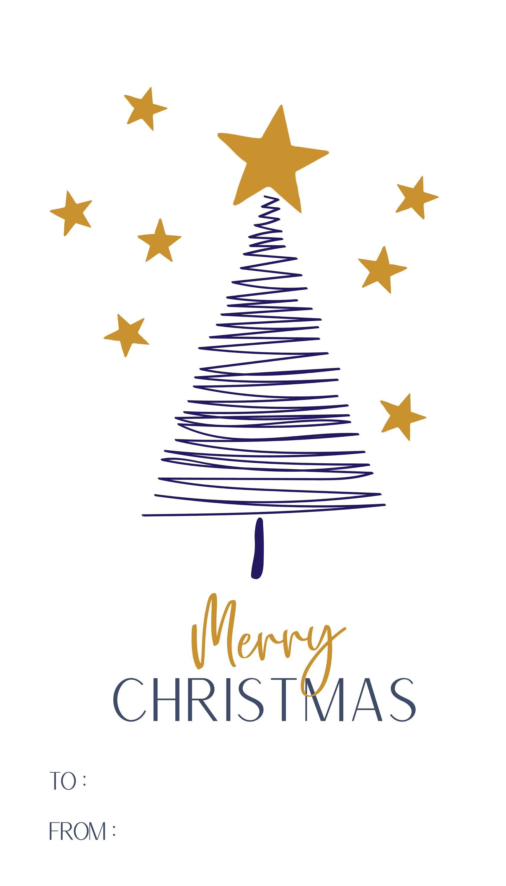 Navy Christmas Gift Tags Bundle | 9-piece Bundle | *BUY ONCE & Use ...