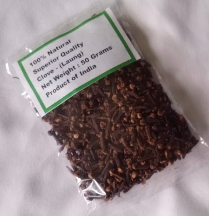 All-natural Cloves laung From India 50 Grams From India Herbs Spices ...