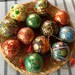 Assorted Handmade Papier-mache Ball Colorful Paper Mache Ornament Decor ...