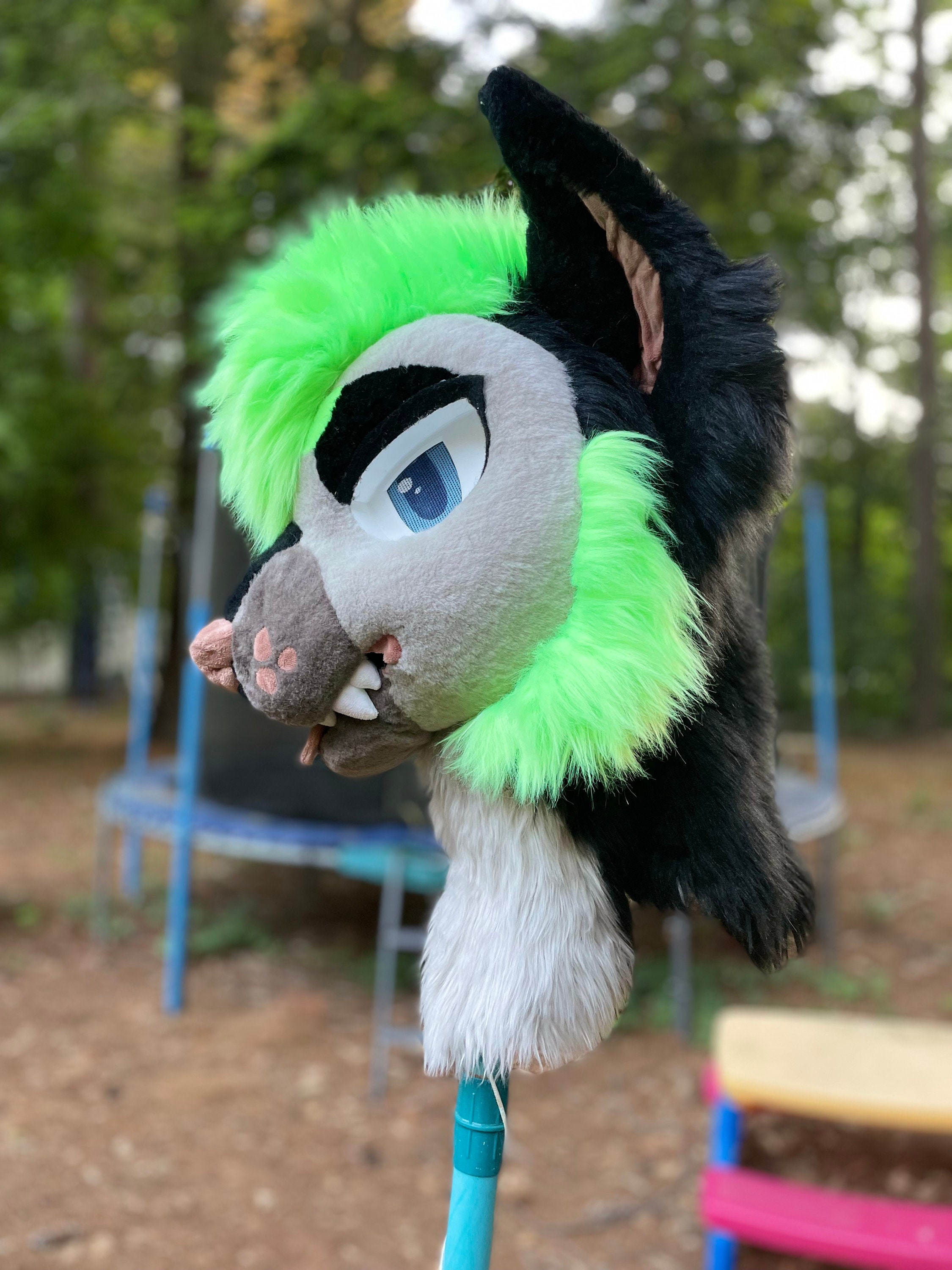 Partial Dino Dog Fursuit on Hold - Etsy