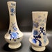 Melba Ware Vase Set Mid-century Home Decor in Blue and White Floral ...