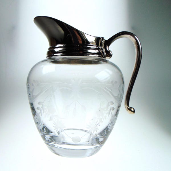 Crystal Pitcher - Etsy