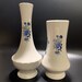 Melba Ware Vase Set Mid-century Home Decor in Blue and White Floral ...