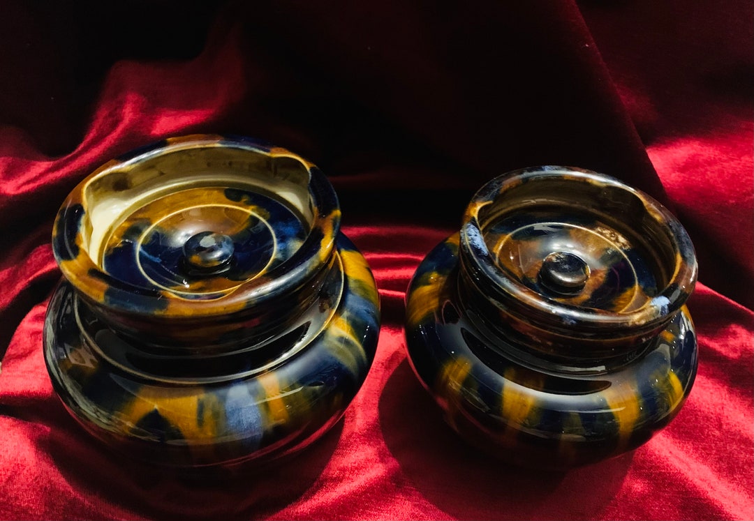 Denby Decorative Jar Stoneware Tobacco Jar Aonian Humidor Antique ...