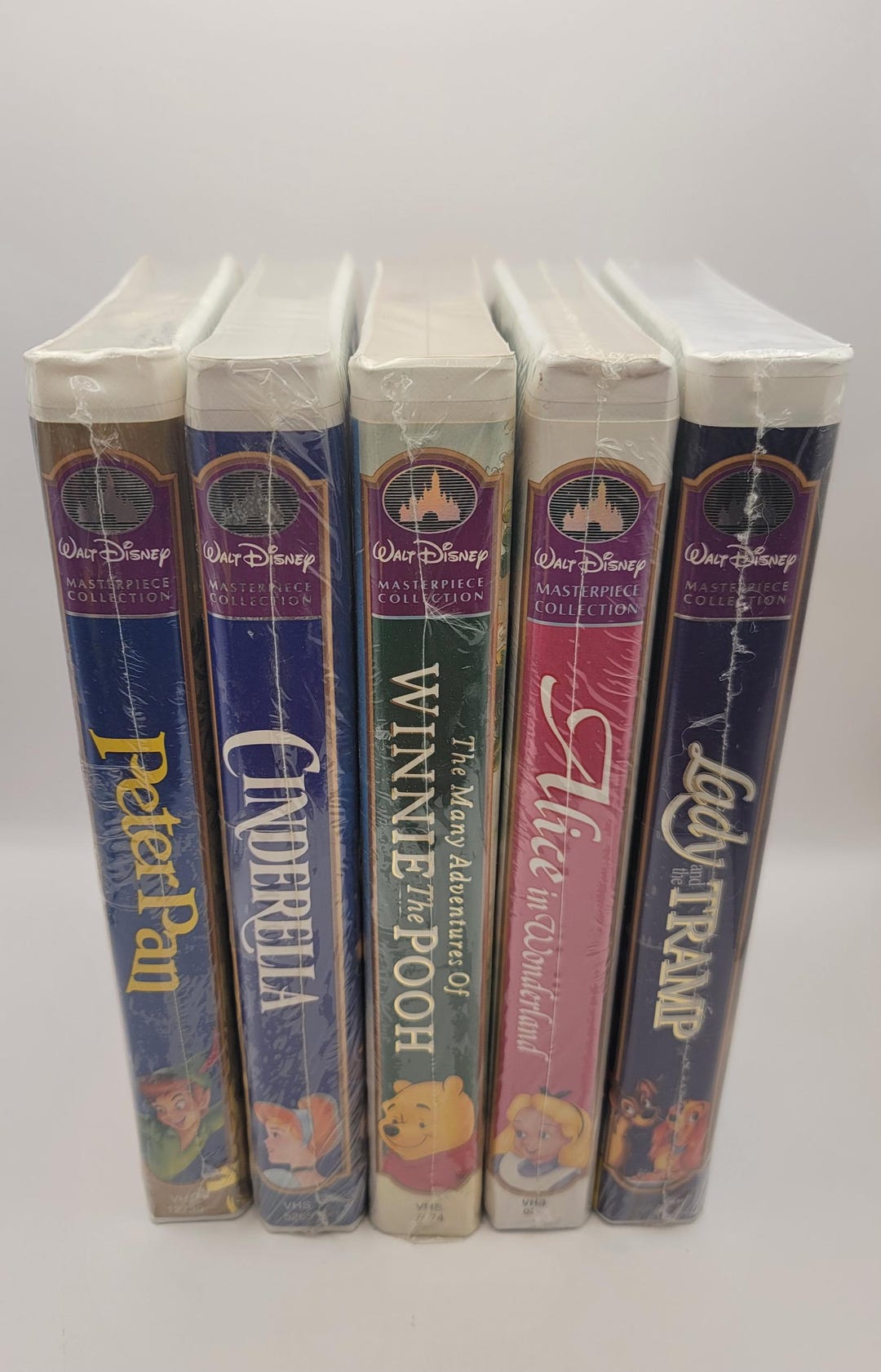 VHS Tapes - Walt Disney World Masterpiece Collection- BRAND NEW in the ...