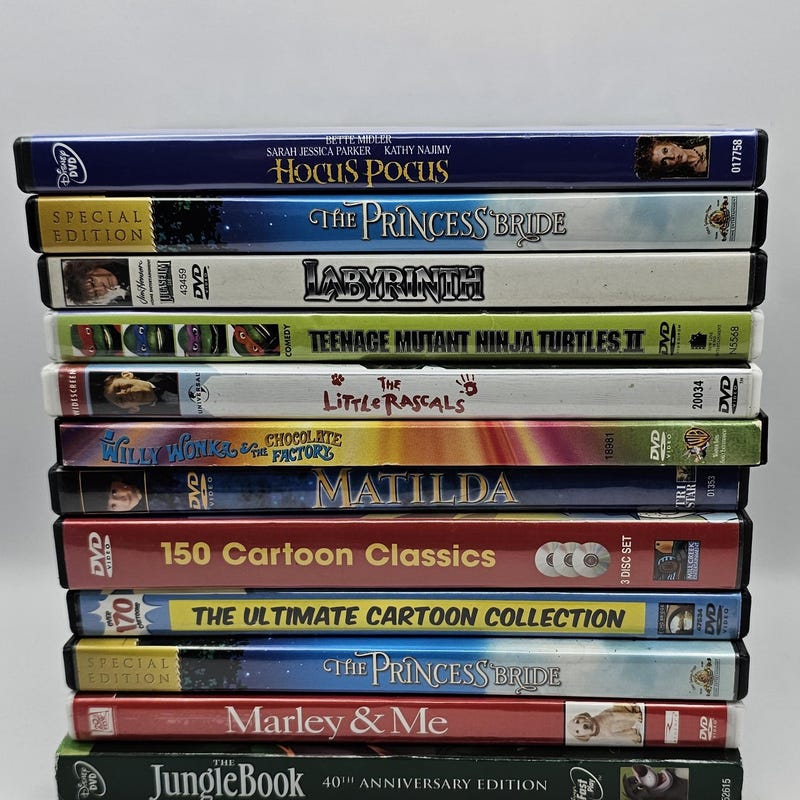 Used Dvds - Etsy New Zealand