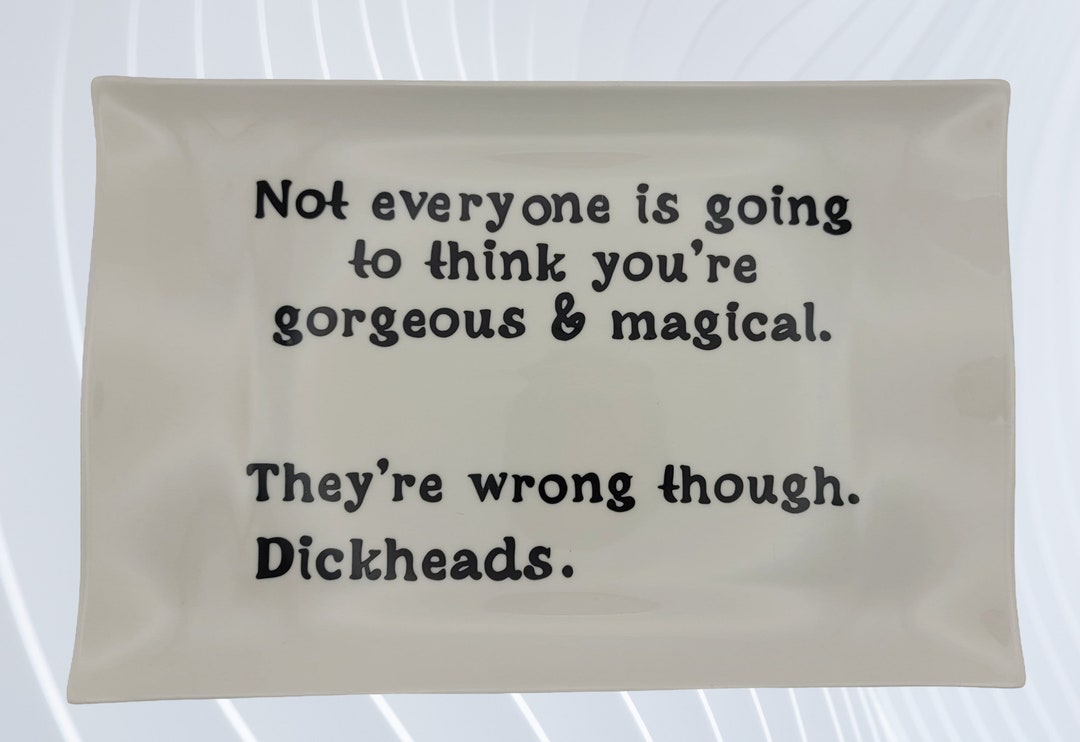 Plates Custom Funny Sassy Plates and Dishes - Etsy