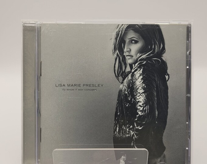Music CD Lisa Marie Presley to Whom It May Concern. Great Condition - Etsy