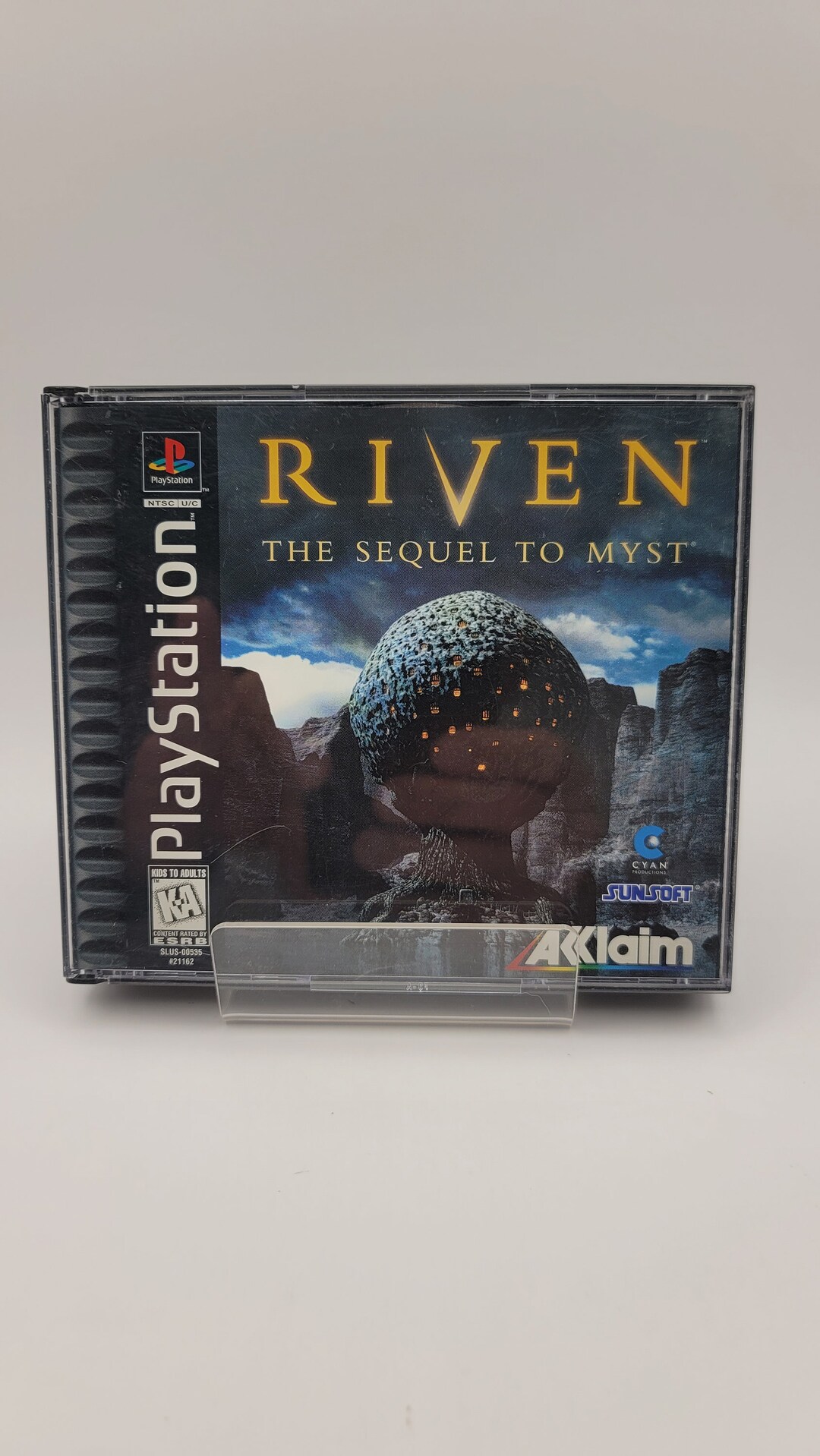 Playstation 1 Riven the Sequel to Myst 4disc Set CIB With All Discs and ...