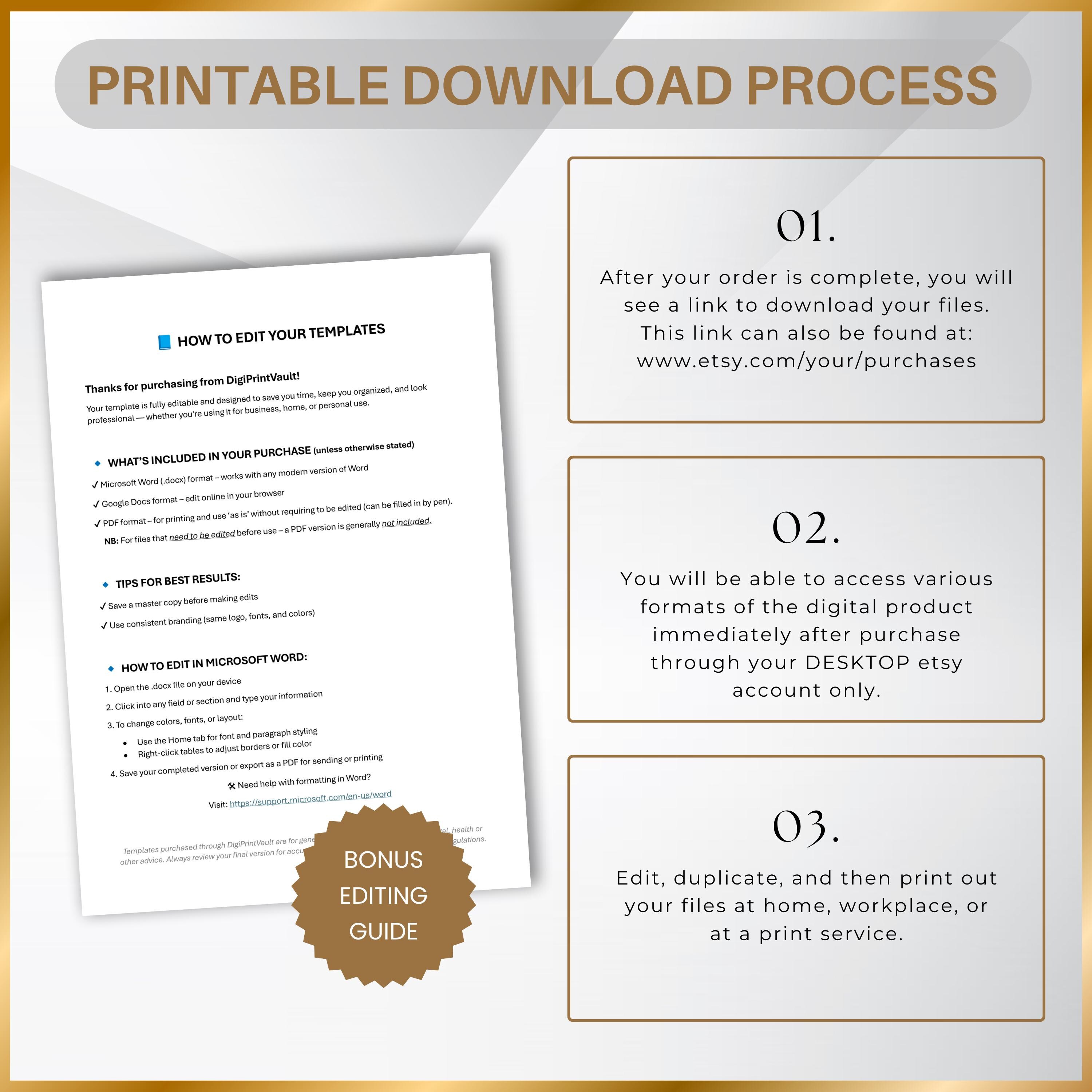 Packing Slip Template: Small Business Shipping, Order Details ...