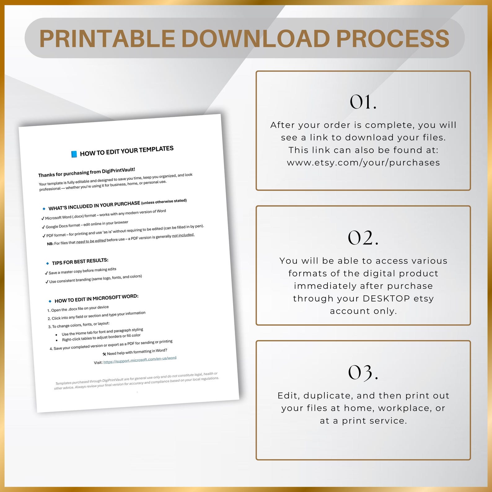 General Contractor Forms Bundle: Collection of Paperwork Templates for ...