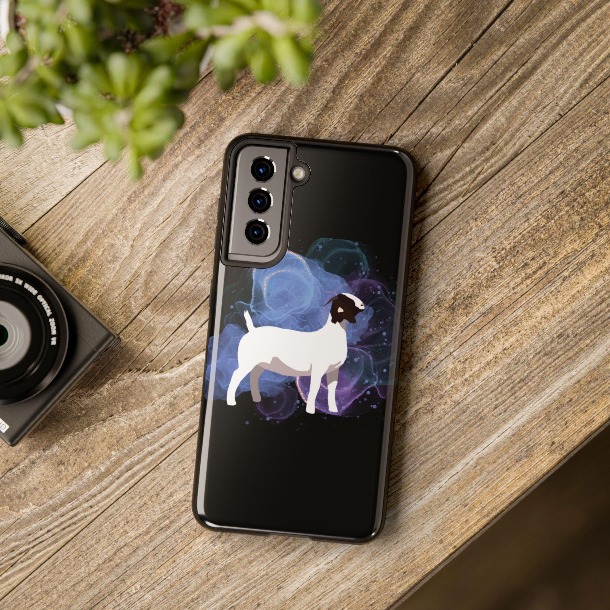 Watercolor Splash Show Boer Goat Tough Phone Case - 4H FFA Stock ...