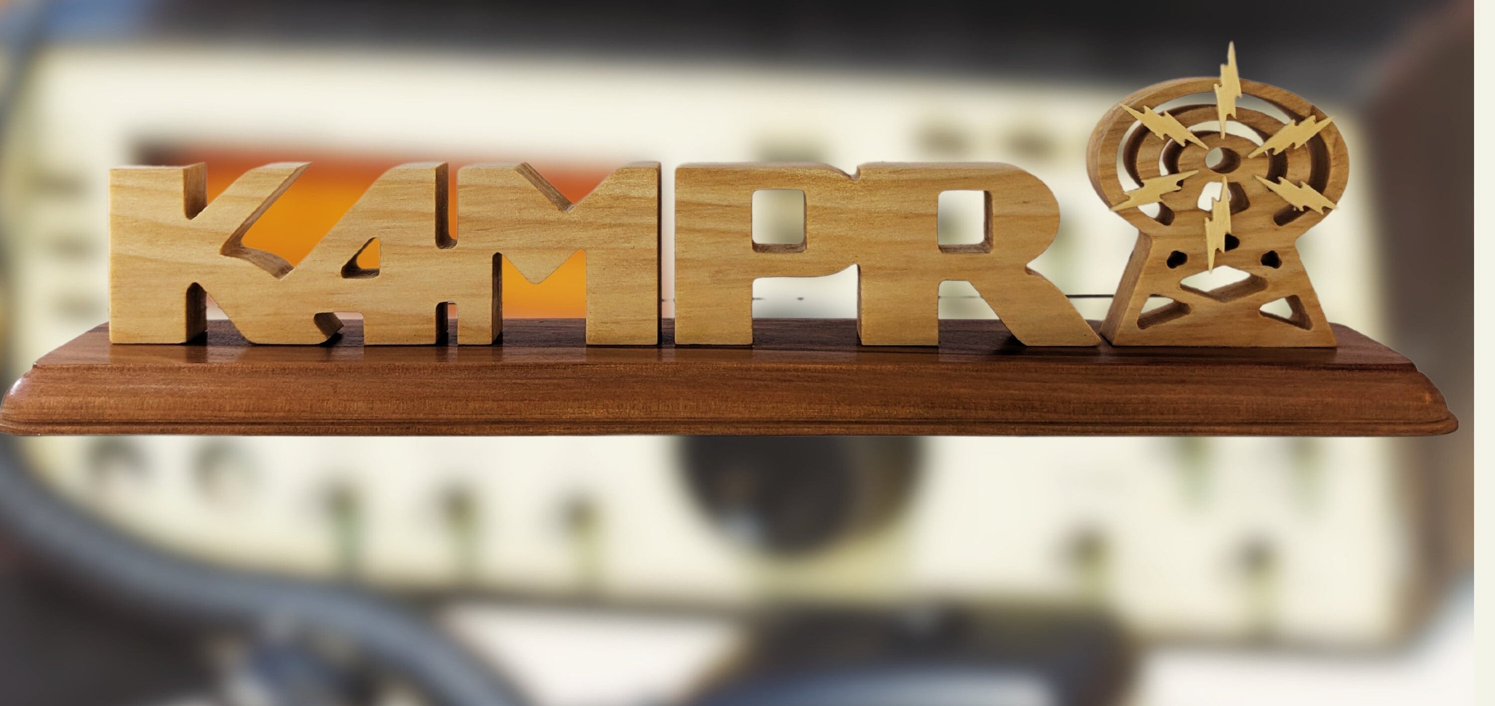 Handcrafted Personalized Ham Radio Call Sign , Amateur Radio Gifts ...