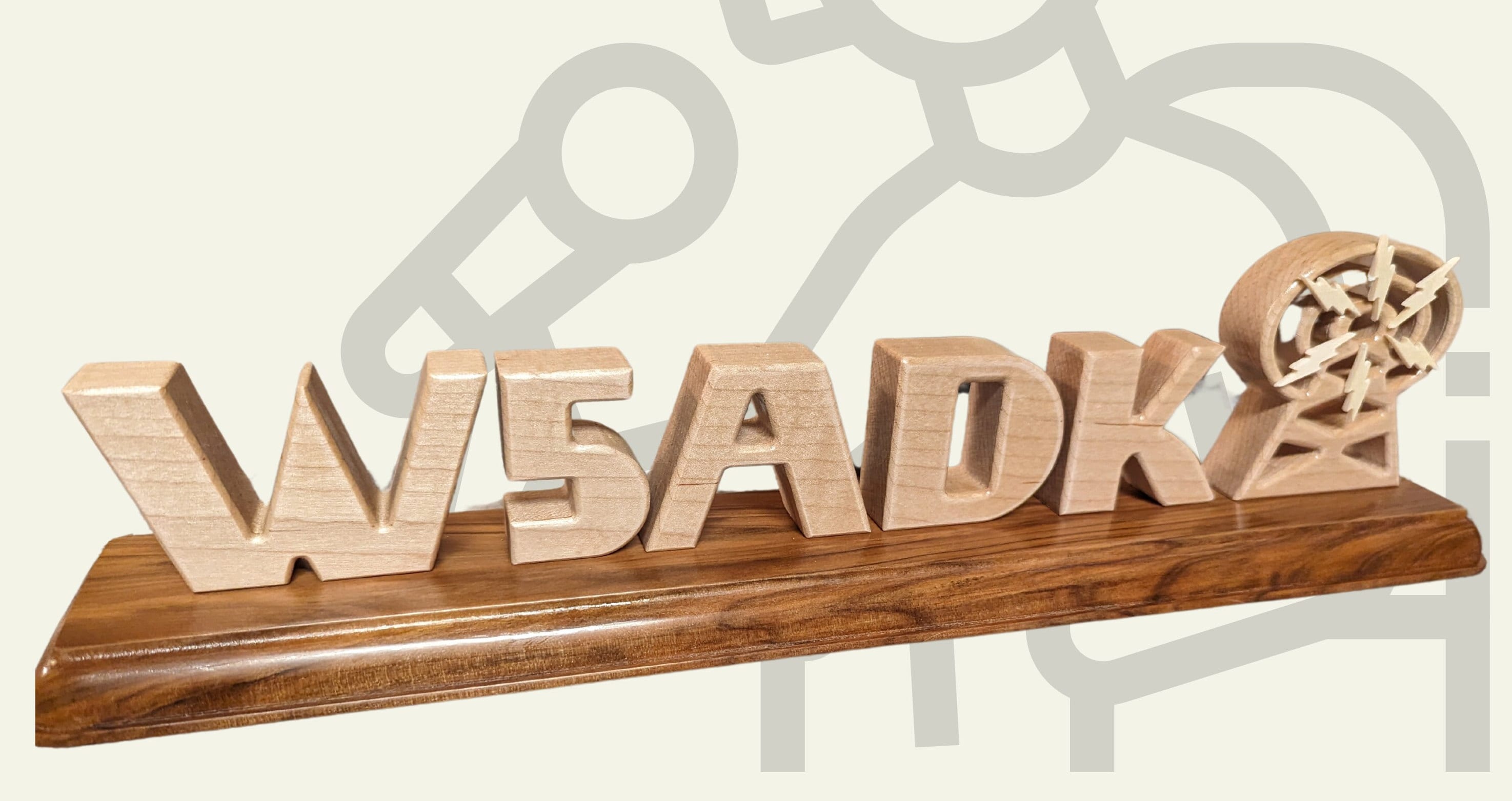 Handcrafted Personalized Ham Radio Call Sign , Amateur Radio Gifts ...