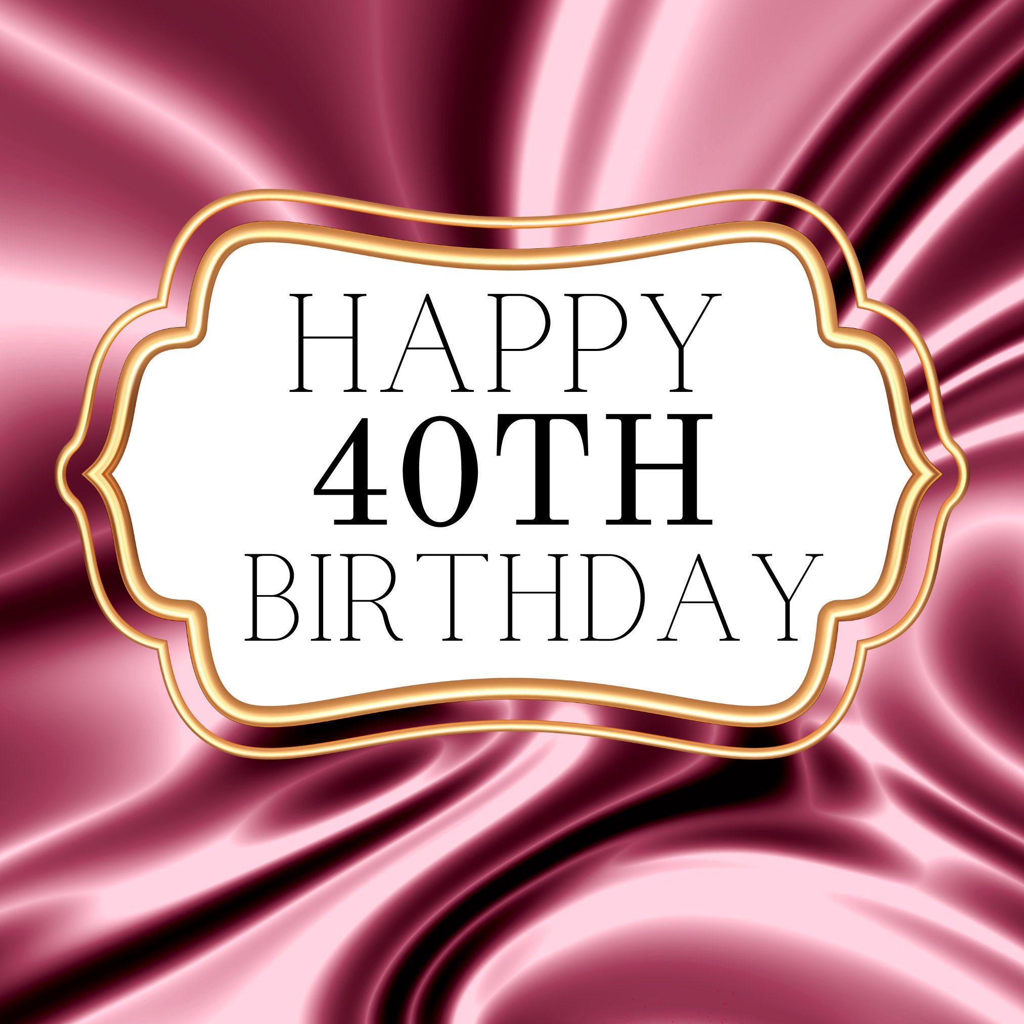 Marble Birthday Banner, Silk Birthday Backdrop, Birthday Templates ...