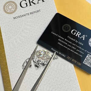 GRA Certified Loose Moissanite Marqise Cut Stones D VVS1 Sizes 5x10 Mm 6x12 Mm 7x14 Mm USA Stock ...