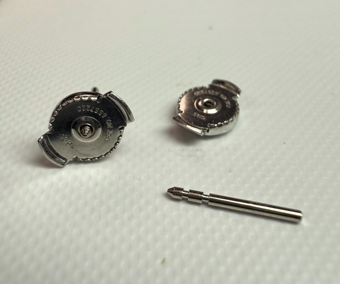 14K Solid Gold Guardian Earring Backs: Secure Replacement (one Pair) - Etsy