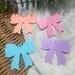 Acrylic Bow Keychain Blank, Craft Supplies, Blank Acrylic, Bow ...