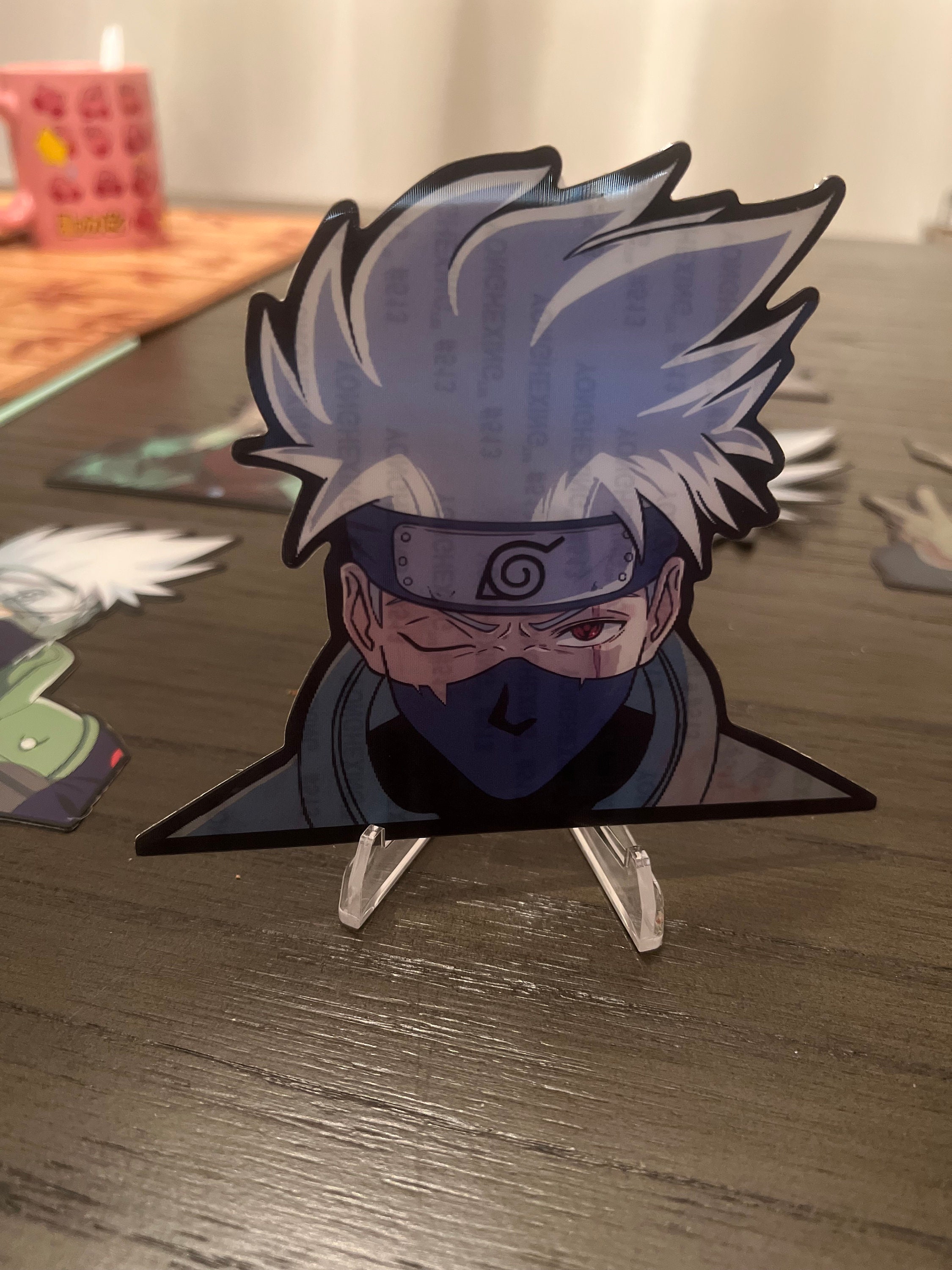 3d Lenticular Motion Sticker Naruto - Etsy