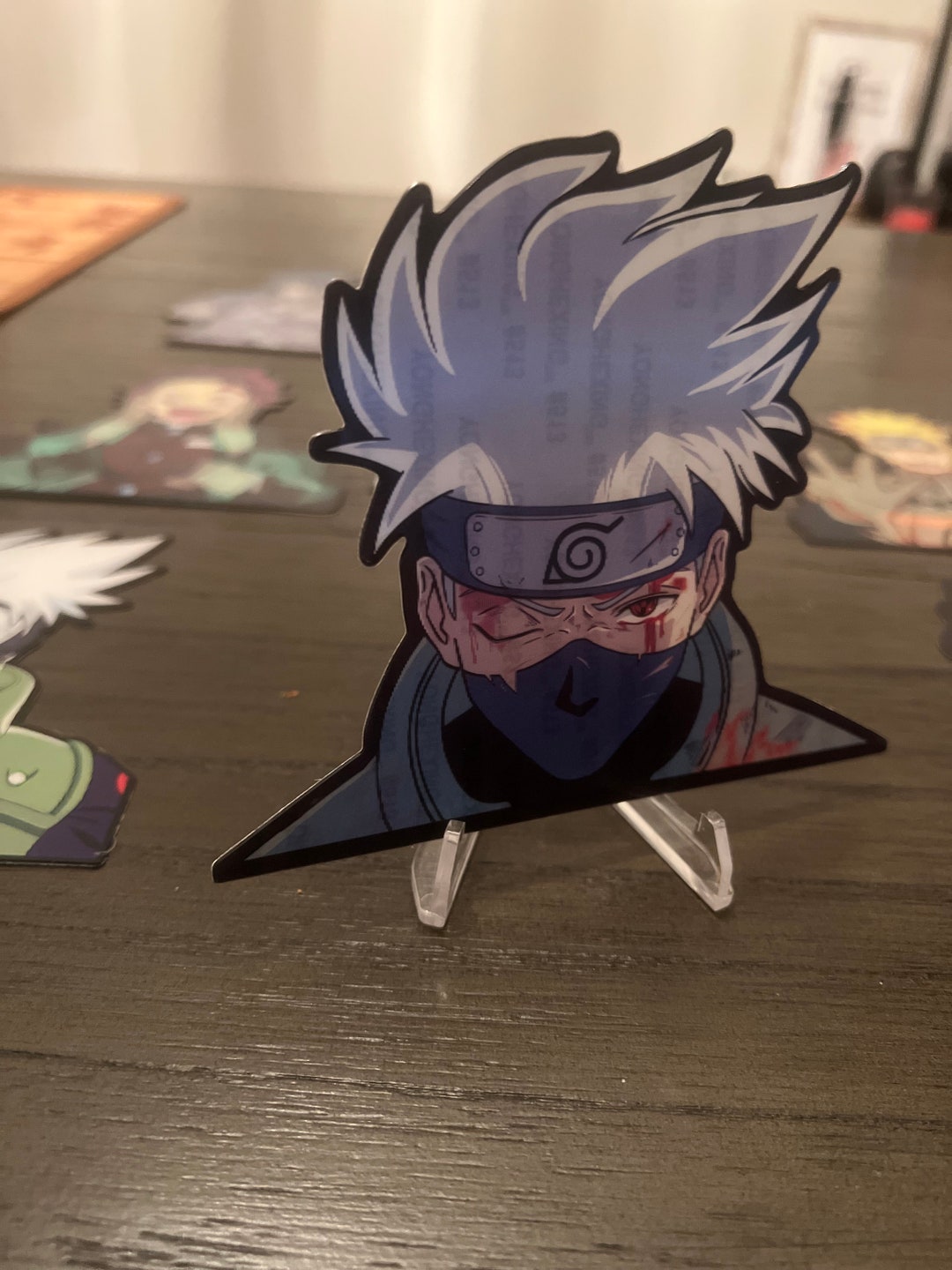 3d Lenticular Motion Sticker Naruto - Etsy