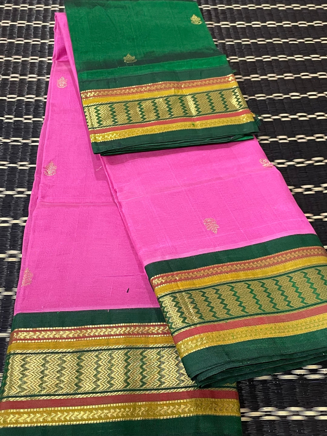 Women's Kanchipuram Silk Cotton // Kanchipuram Sari //saree in USA ...