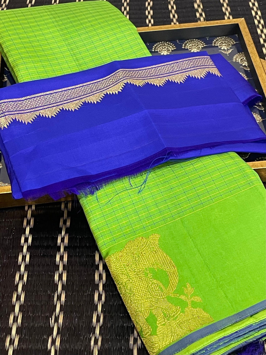 Women's Kanchipuram Silk // Kanchipuram Sari //saree in USA// Silk ...