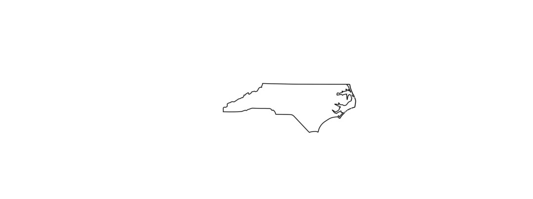 NC Outline SVG - Etsy