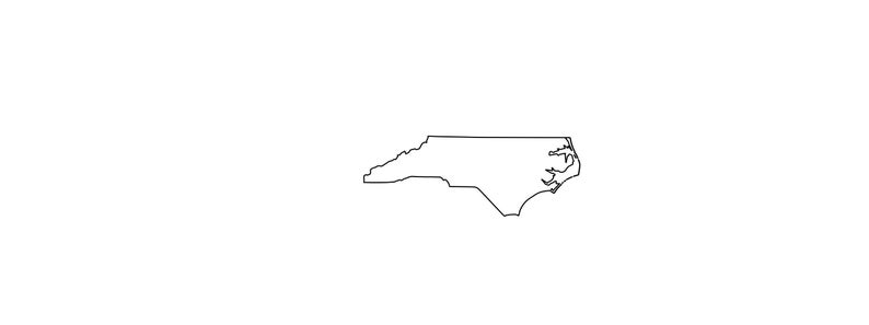 NC Outline SVG - Etsy