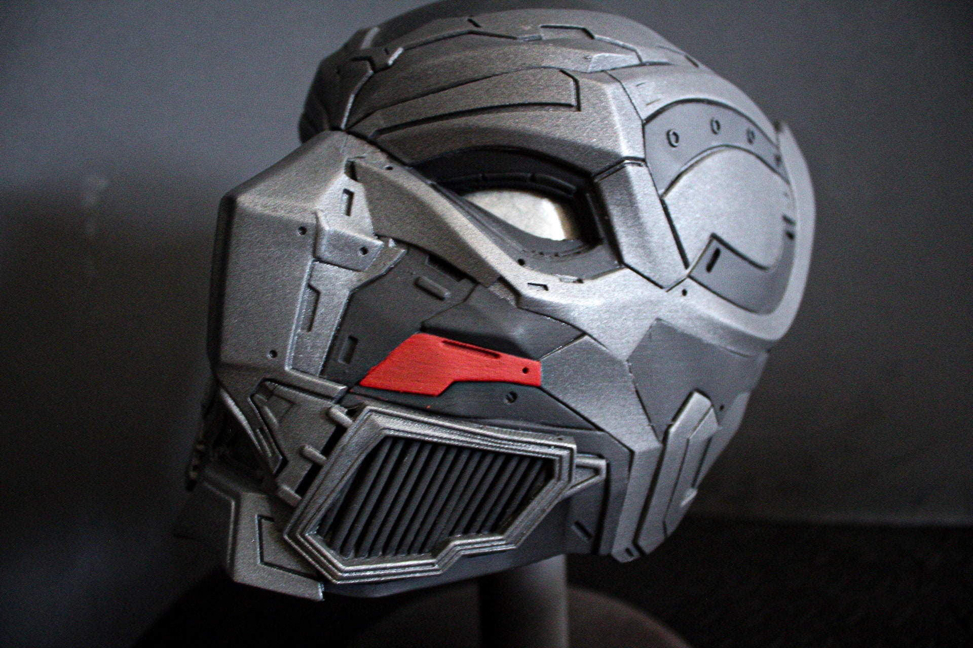 Hellbat Suit Concept Display Helmet - Etsy