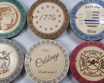 Wine Barrel Stave Cribbage Board W/personalized Option - Etsy