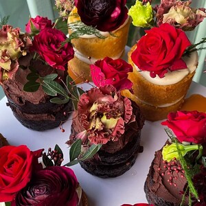 Mini Flower Cake Recipe - Birthday Cake Recipe - Etsy